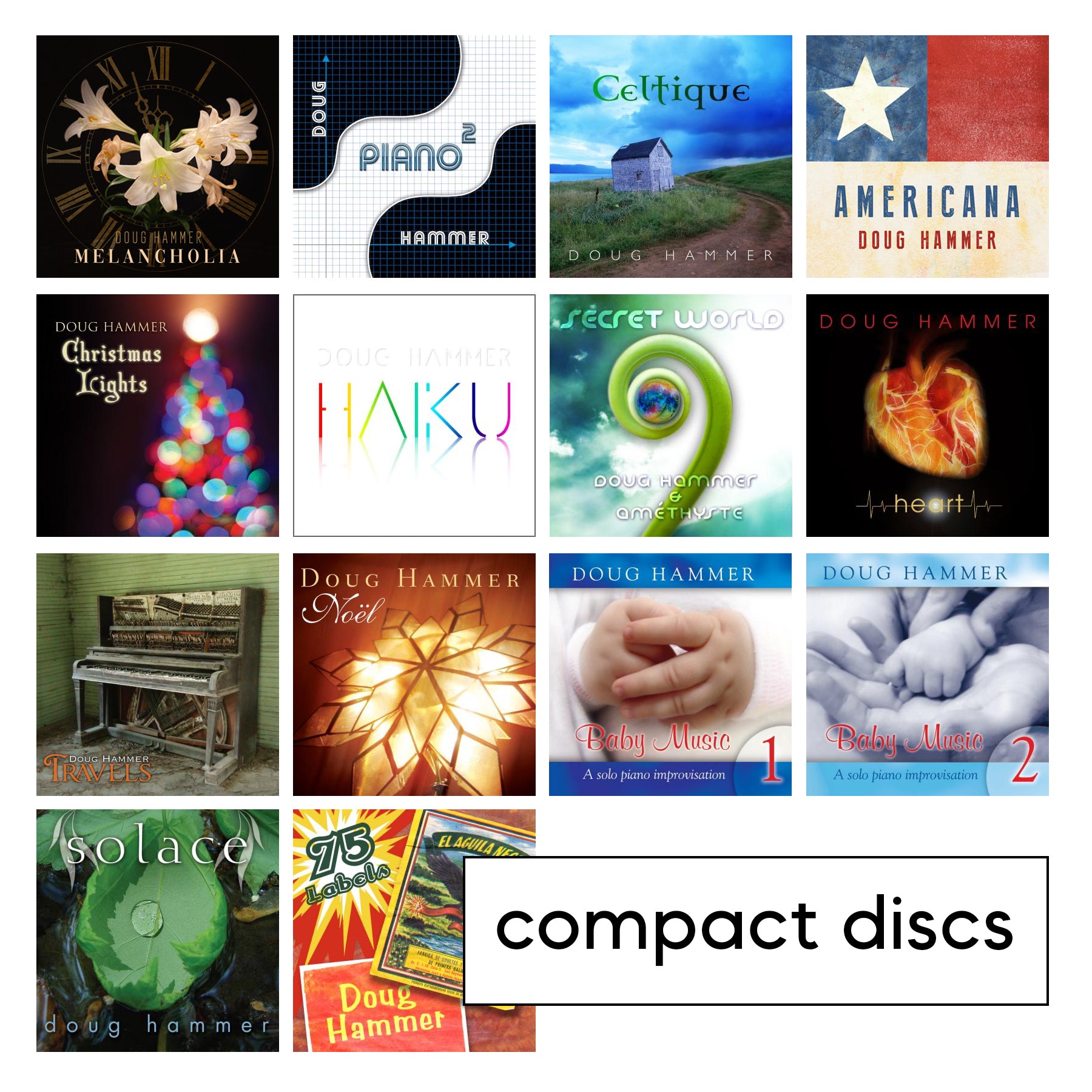 compact discs – Doug Hammer Music
