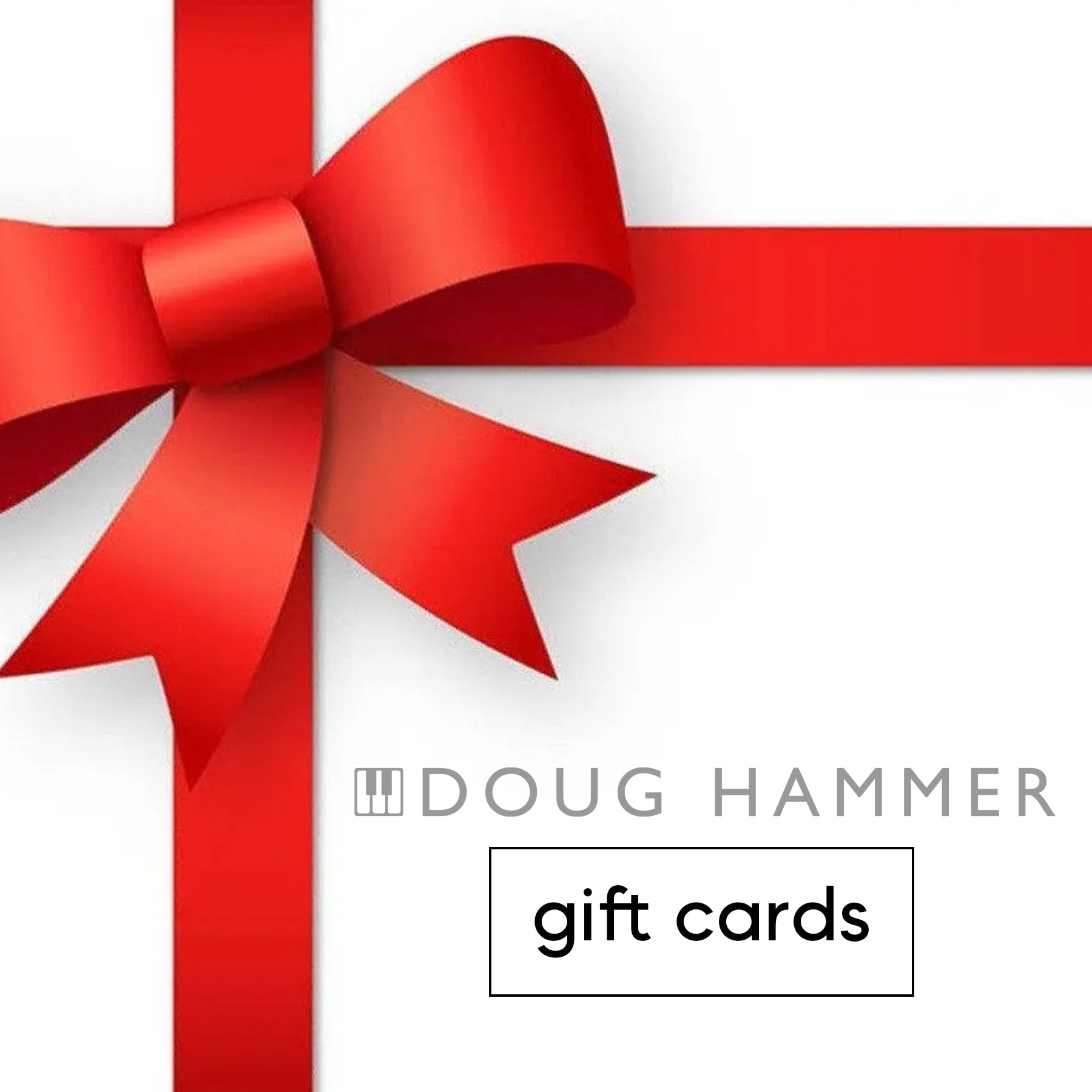 gift cards – Doug Hammer Music