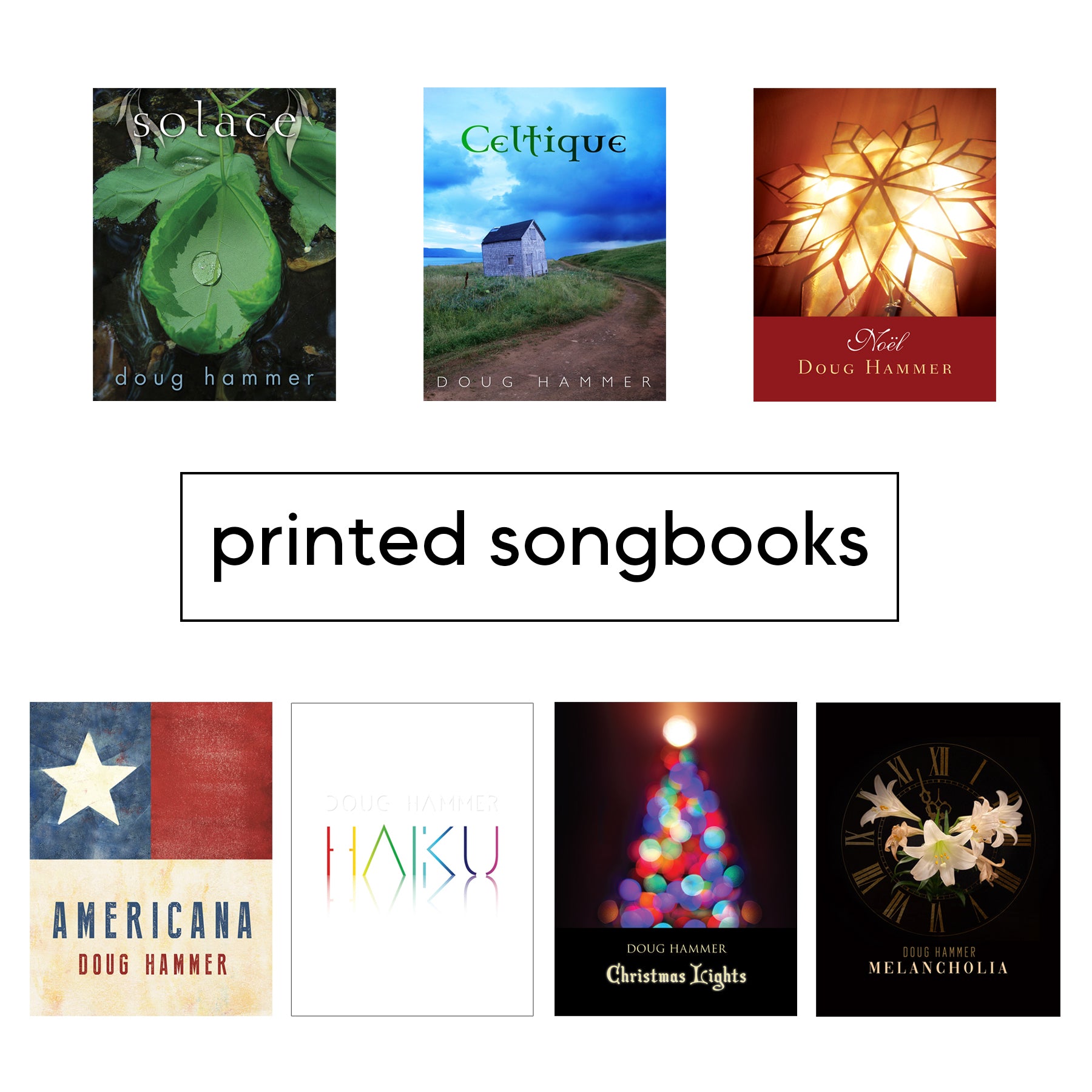 printed songbooks – Doug Hammer Music